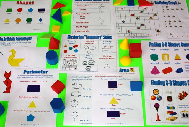 Super Subjects - Mighty Math - Geometry