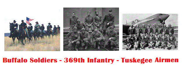 Buffalo Soldiers, 369th Infantry, and Tuskegee Airmen: History & Videos