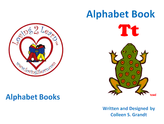 Letter "Tt": Letter "Tt" Videos and Printable Letter "Tt" Book