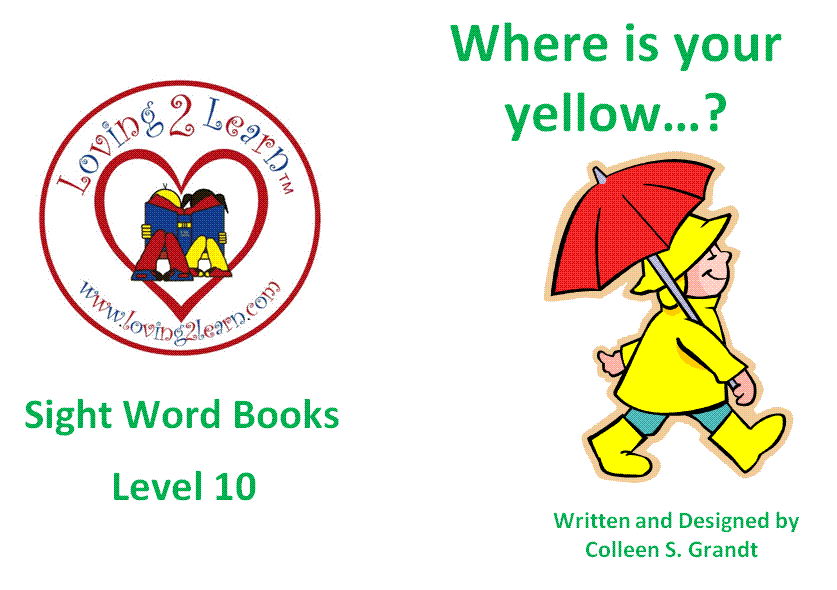 Sight Words: Sight Word Book and Learn Along Video